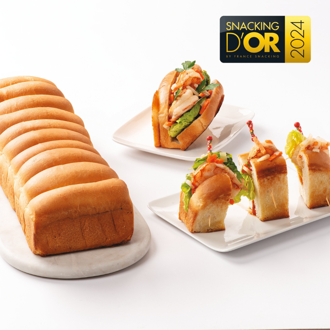 Le Pain Brioché Lunch pour Lobster Roll, Lauréat du Snacking d'or 2024